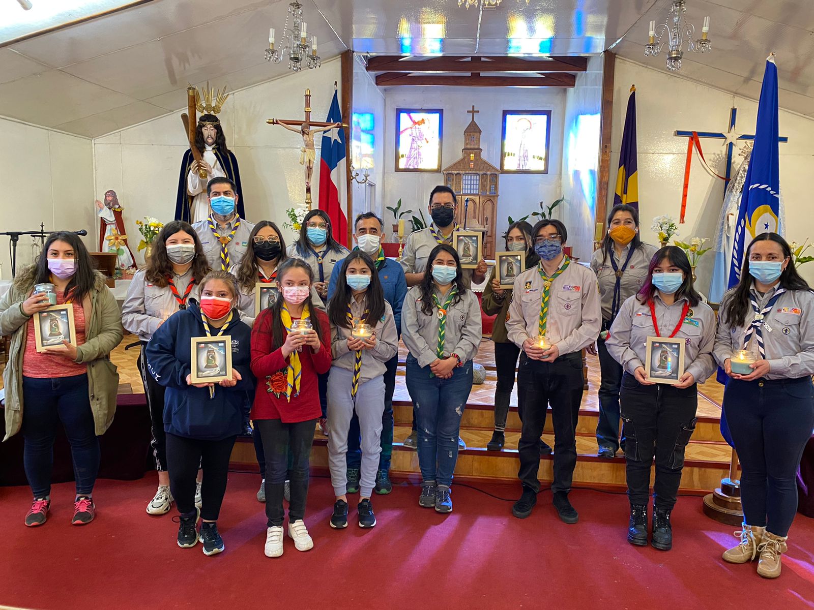 SCOUT DE MAGALLANES RECIBIERON LA LUZ DE LA PAZ DE BELEN PARA ...