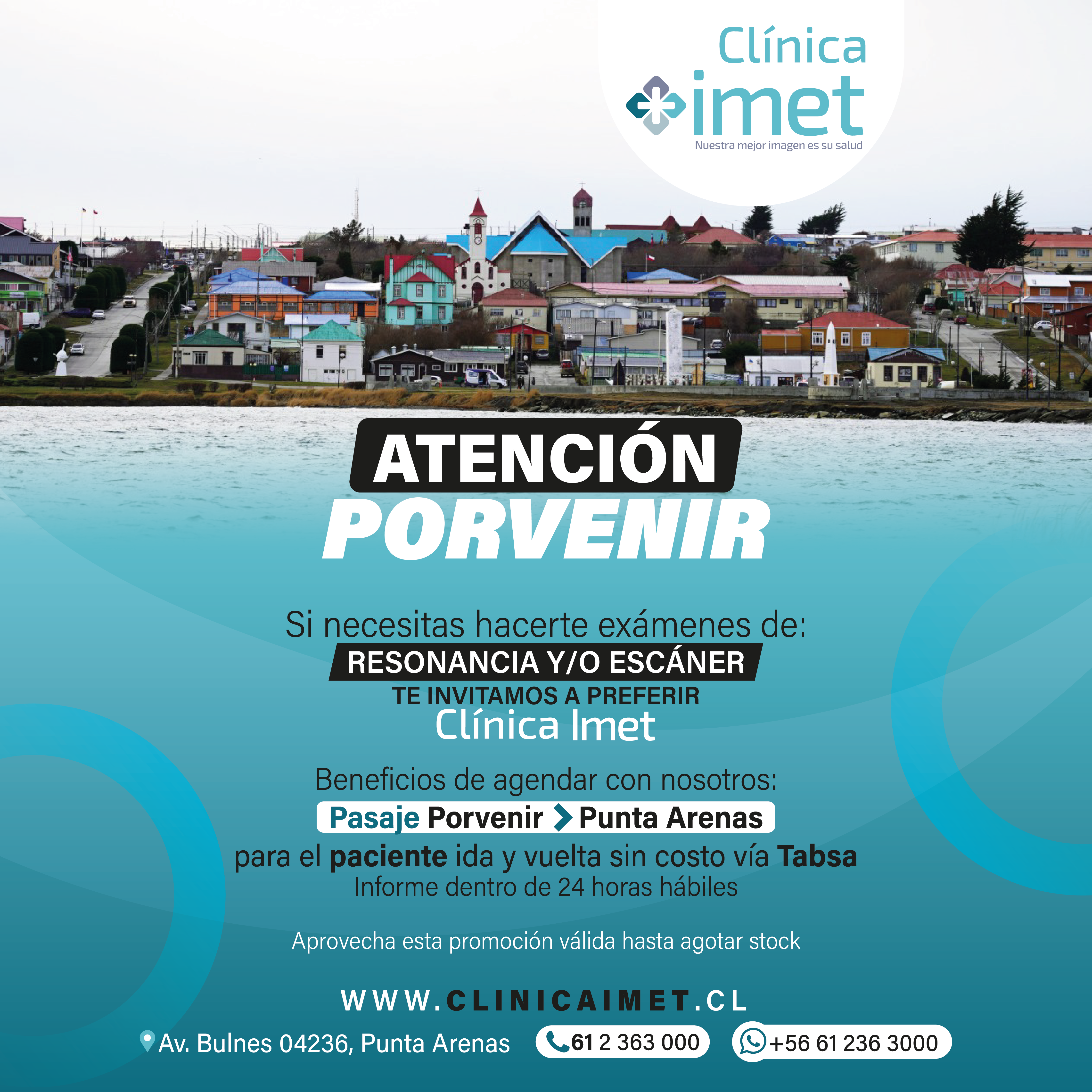 Clínica Imet implementó beneficio para porvenireños - PRESIDENTE IBAÑEZ