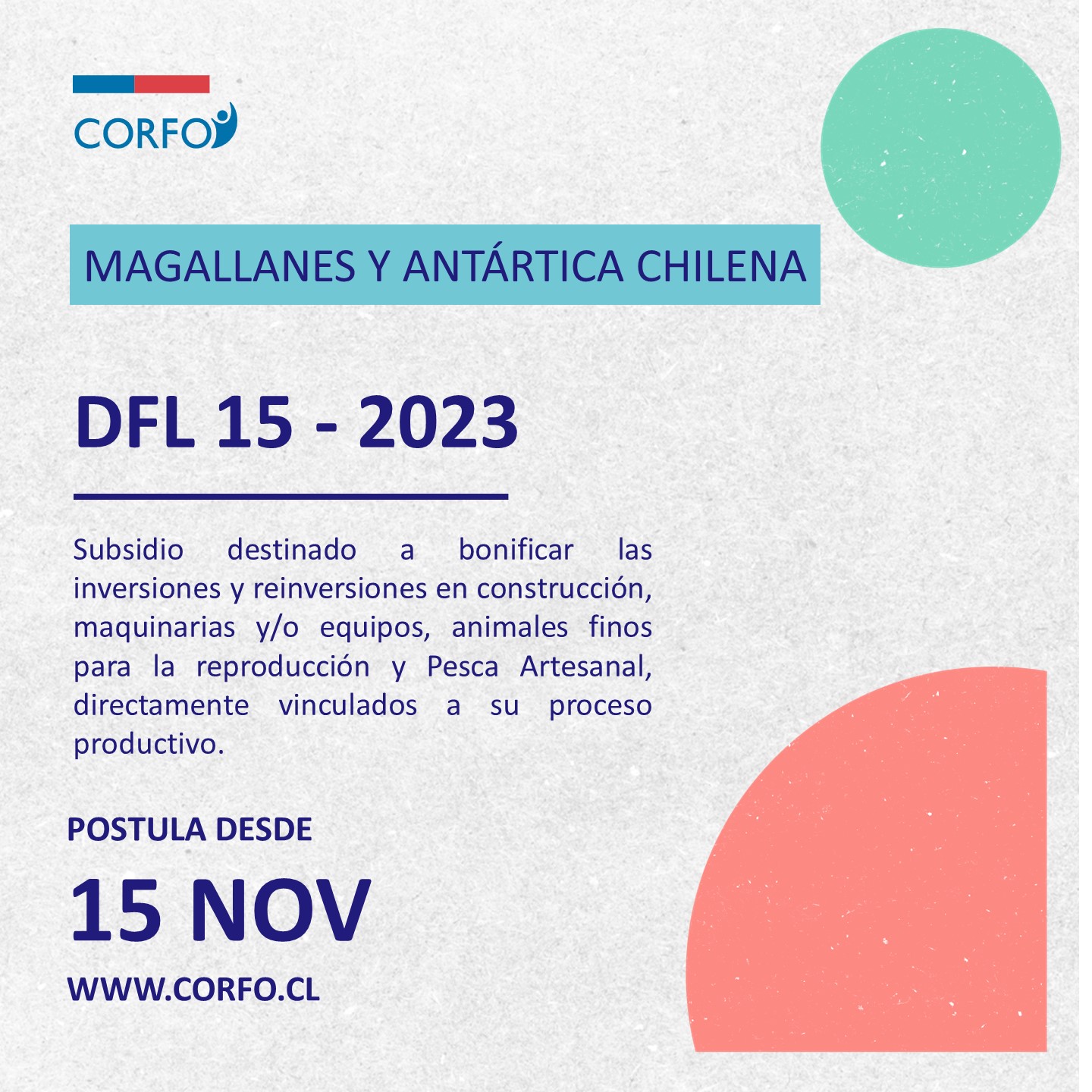 Autoridades invitan a las pymes regionales a postular al DFL -15 ...